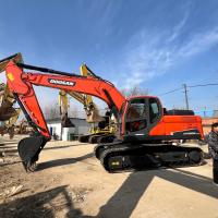 China 21500KG Doosan DX225 Used Backhoe  Excavators Track Heavy Equipment Digger for sale