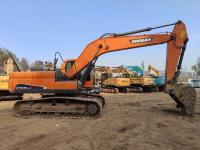 China 21 Tons Doosan DX215 Hydraulic Backhoe Excavator 0.92m³ Doosan Heavy Duty Digger for sale
