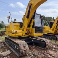 China Used Komatsu PC120 Backfilling Excavators 12Ton Construction Heavy Machinery Digger for sale