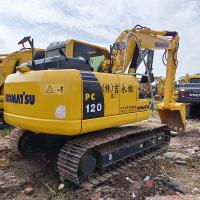 China Used Komatsu PC120 Backfilling Excavators 12Ton Construction Heavy Machinery Digger for sale