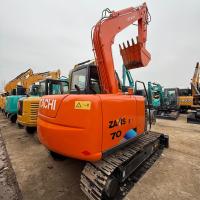 China Original Brand Used Hitachi ZX70 Hydraulic Excavators 7 Ton Crawler Digger For Road Constrution for sale
