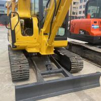 China 5Ton Small Used Komatsu Excavators PC56-7 Hydraulic Compact Crawler Mini Digger for sale