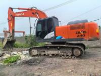 China Original Brand Hitachi Zx240 Crawler Excavator 24 Ton Heavy Equipment Machine With 1m³ Bucket Capacity for sale