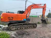 China Original Brand Hitachi Zx240 Crawler Excavator 24 Ton Heavy Equipment Machine With 1m³ Bucket Capacity for sale