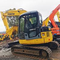 China Used Komatsu PC78 Excavators Construction Projects 7Ton Hydraulic Crawler Machinery for sale