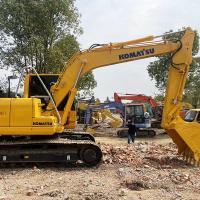 China Used Komatsu PC120 Crawler Backhoe Excavators 12Ton Construction Large Machinery Digger for sale