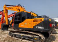 China 22T Used Hyundai 220 Crawler Excavator 1 M3 Bucket Capacity Secondhand Backhoe Digger for sale