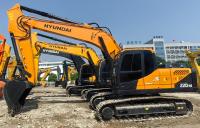 China 22T Used Hyundai 220 Crawler Excavator 1 M3 Bucket Capacity Secondhand Backhoe Digger for sale
