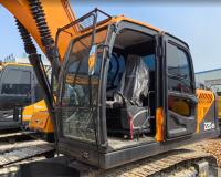 China 22T Used Hyundai 220 Crawler Excavator 1 M3 Bucket Capacity Secondhand Backhoe Digger for sale
