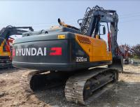 China Korea Brand Hyundai 220LC Used Crawler Excavators Heavy Duty 22T Digger Machine for sale