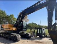 China 2023 Year Hyundai 220 Used Hrdraulic Crawler Excavator Large Equipment Machine Digger for sale