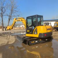 China 5ton Small Used Komatsu Excavators PC56 Original Affordable Efficient Mini Digger for sale