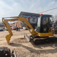 China Used Mini PC40 Komatsu Backhoe Excavator 4ton Engineering Construction Machinery Digger for sale
