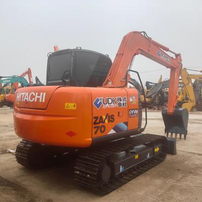 China Japan Brand Used Hitachi Zx 70 Excavator 7 Ton Secondhand Crawler Digger For Home Using、 for sale