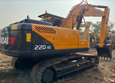 China 22 Ton Korea Brand Used Hyundai 220 Construction Heavy Excavator for Enginner for sale