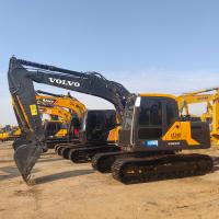 China Original Import Used Excavator 14Ton Volvo Ec140 Machine Adopts Hydraulic Digger for sale
