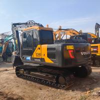 China Original Import Used Excavator 14Ton Volvo Ec140 Machine Adopts Hydraulic Digger for sale