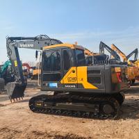 China Original Import Used Excavator 14Ton Volvo Ec140 Machine Adopts Hydraulic Digger for sale