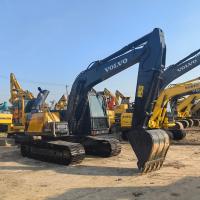 China Original Import Used Excavator 14Ton Volvo Ec140 Machine Adopts Hydraulic Digger for sale