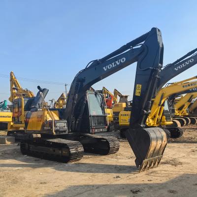 China Original Import Used Excavator 14Ton Volvo Ec140 Machine Adopts Hydraulic Digger for sale