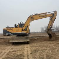 China Wheel Type Hyundai 210W Used Excavator 21 Ton Secondhand Hydraulic Digger in Stock for sale