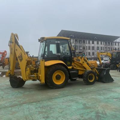 China 7 Ton Used JCB 3CX Backhoe Loader Wheel Type Secondhand Earth Moving Machine for sale