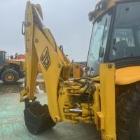 China 7 Ton Used JCB 3CX Backhoe Loader Wheel Type Secondhand Earth Moving Machine for sale