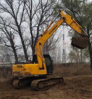 China Original Brand Hyundai 150 Used Crawler Excavator 15 Ton Secondhand Middle Digger in Stock for sale