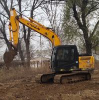 China Original Brand Hyundai 150 Used Crawler Excavator 15 Ton Secondhand Middle Digger in Stock for sale