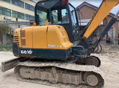 China South Korea Brand Used Mini Crawler Hyundai 60vs Hydraulic 6 Ton Digger for sale