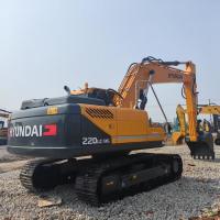 China 2023 Year Hyundai 220-9s Used Excavators 22 Ton Hydraulic Construction Earth Moving Machine in Stock for sale
