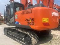 China 20 Ton Japan Brand Used Excavators Hitachi Zx200 Crawler Hydraulic 0.9m³ Bucket Capacity Digger for sale