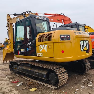 China 12 Ton Caterpillar 312D Used Imported Construction Excavator Second Hand Cat Digger for sale