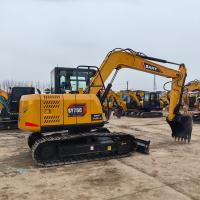 China Small Used Excavators 7 Ton Hydrauli Crawler Sany 75 with 0.3 m³ Bucket Capacity for sale
