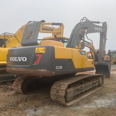China 22ton Original Engine Used Volvo EC220D Large Excavators Excavating Heavy Equipment for sale