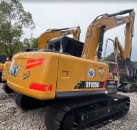 China Good Condition Used Sany 155C Excavators 15 Ton Medium Secondhand Construction Machine for sale