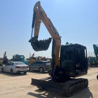 China 6 Ton Sany 60CPro Used Crawler Excavators Small Construction Equipment With 0.21m³ Bucket Capacity for sale