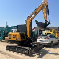 China 6 Ton Sany 60CPro Used Crawler Excavators Small Construction Equipment With 0.21m³ Bucket Capacity for sale