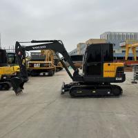 China Used Volvo Excavators EC60D 2024year Second Hand Small Crawler 6ton for sale