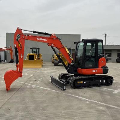 China Original Brand Kubota Used U55-4 Crawler 5 Ton Mini Backhoe Digger For Garden for sale