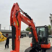 China Original Brand Kubota Used U55-4 Crawler 5 Ton Mini Backhoe Digger For Garden for sale
