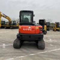 China Original Brand Kubota Used U55-4 Crawler 5 Ton Mini Backhoe Digger For Garden for sale
