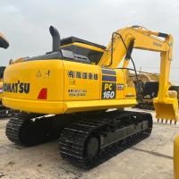 China Used Komatsu Pc160 Excavators Secondhand Earthwork Construction Machinery for sale