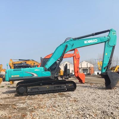 China Kobelco 35 Ton Used SK350D Backhoe Excavators Large Equipment Mining  Machines for sale