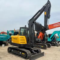 China 2024 Year Used Volvo 60 Excavators EC60C Original Second Hand Small Crawler 6ton for sale