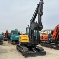 China 2024 Year Used Volvo 60 Excavators EC60C Original Second Hand Small Crawler 6ton for sale
