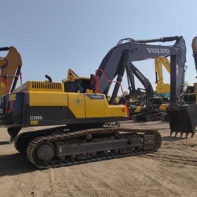 China Original Import Used Volvo Excavators Ec300 30ton Tracked Digger Heavy Machinery for sale