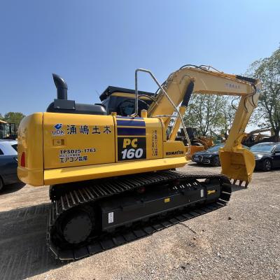 China Secondhand Construction Equipment Digger Komatsu Pc160-7 Excavator for sale