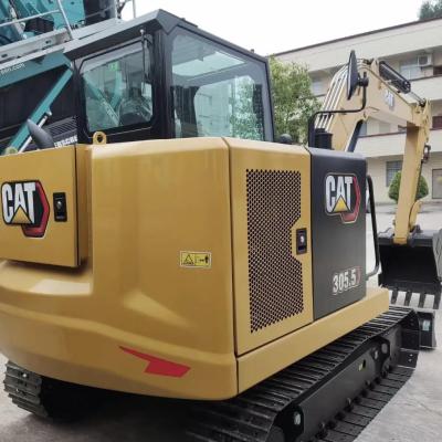 China Used Mini Cat Brand Cat 305.5 Excavator 5 Ton Backhoe Mini Secondhand Digger for sale