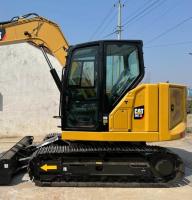 China Original Paint Cat 307.5 Used Caterpillar Excavator Hydraulic Crawler 7.5ton for sale